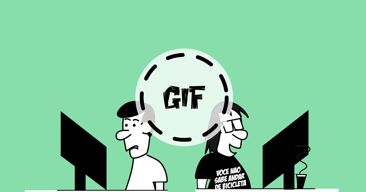 [GIF] Programar é como andar de bicicleta